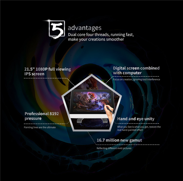 Desktop All in One Drawing Computer – China Graphic Tablet, Graphic ...