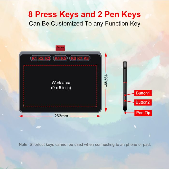 Cartoon Digital Drawing Pen Tablet – China Graphic Tablet, Graphic ...